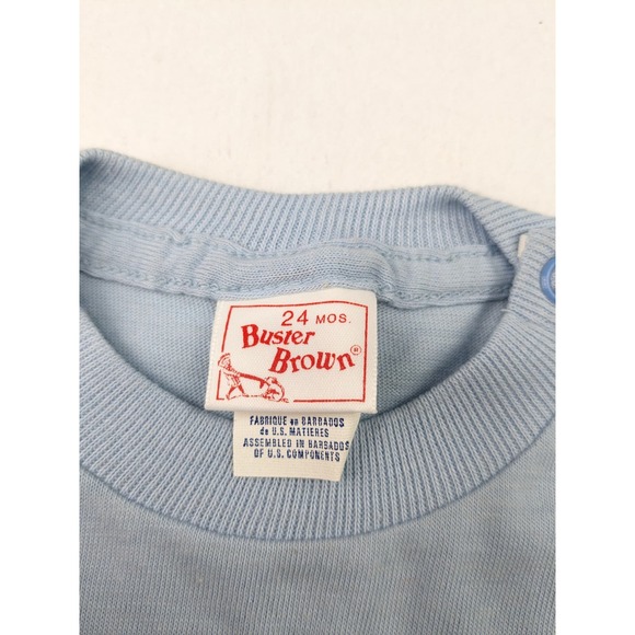 Buster Brown | Shirts & Tops | Vintage Buster Brown Light Blue Tee ...